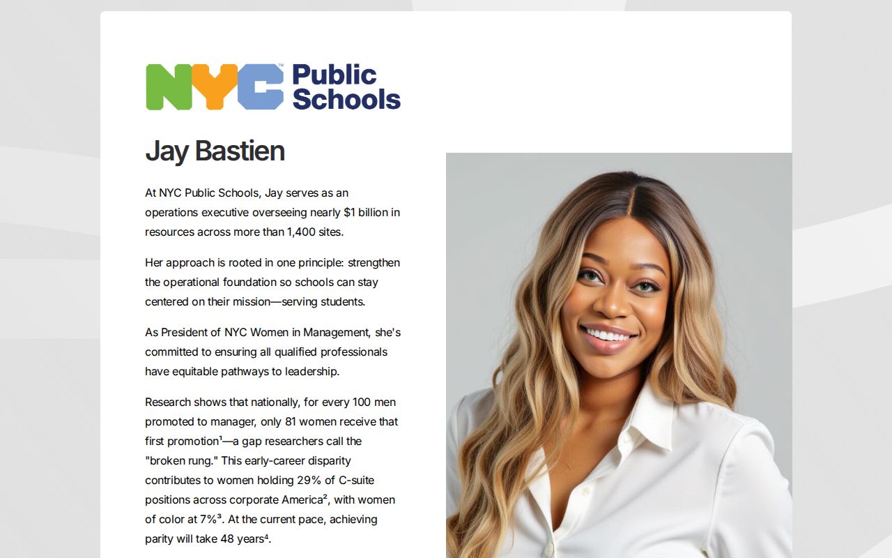 Jay Bastien | NYC Public Schools